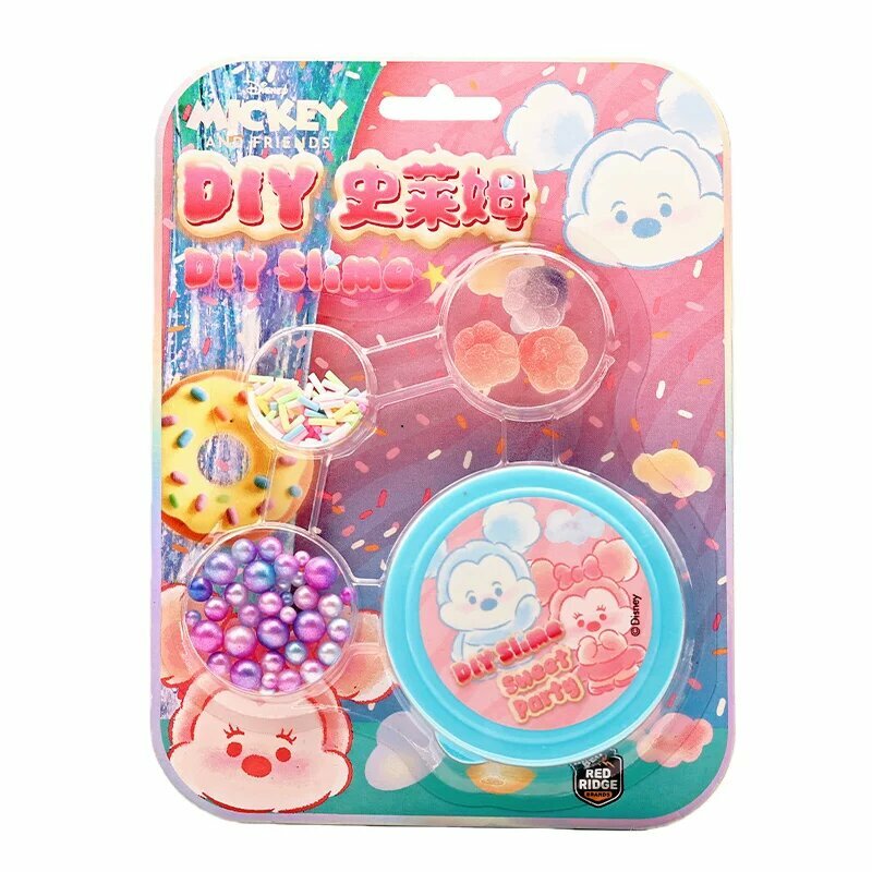 Сет для творчества Disney Zootopia Микки Минни DIY слизь для детей - Нетоксичная игрушка с 6 цветовыми вариантами