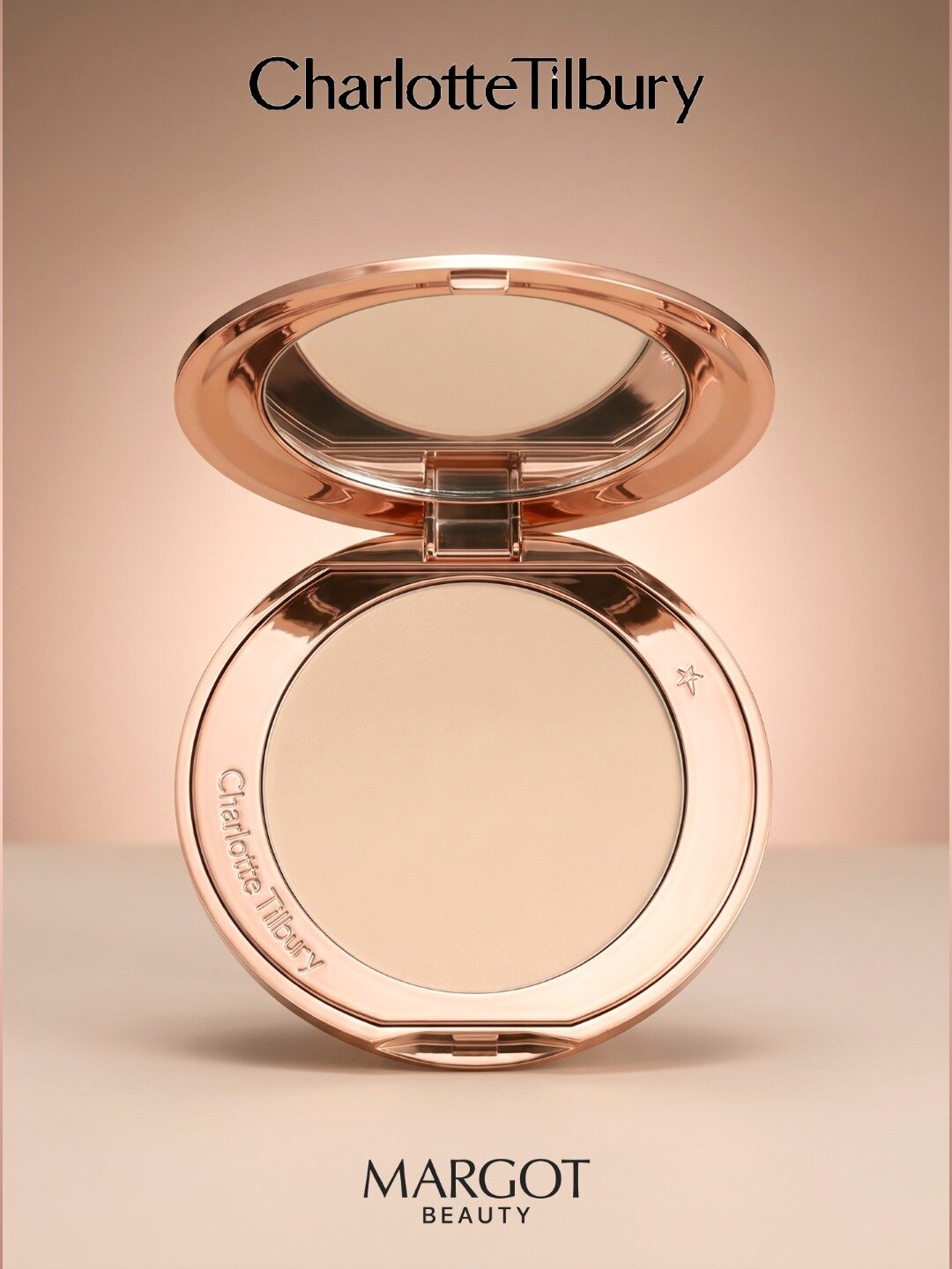 Пудра для лица Charlotte Tilbury AIRBRUSH FLAWLESS FINISH, 1 Fair, полноразмерная, 8 грамм, оригинал