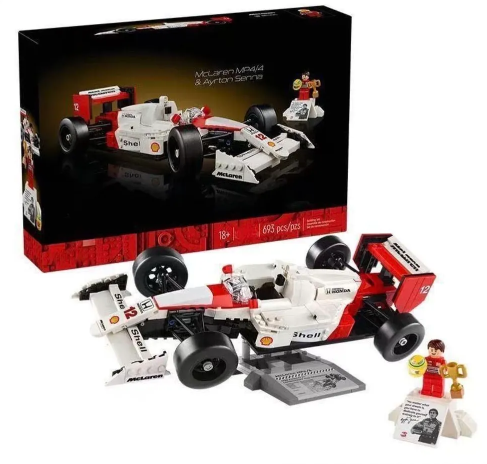 Конструктор Формула 1 Макларен MP4/4 Айртон Сенна / McLaren Ayrton Senna / 693 детали
