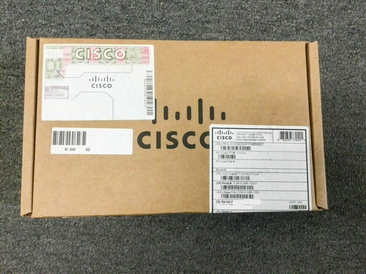 Сетевой модуль Cisco C3KX-NM-10G
