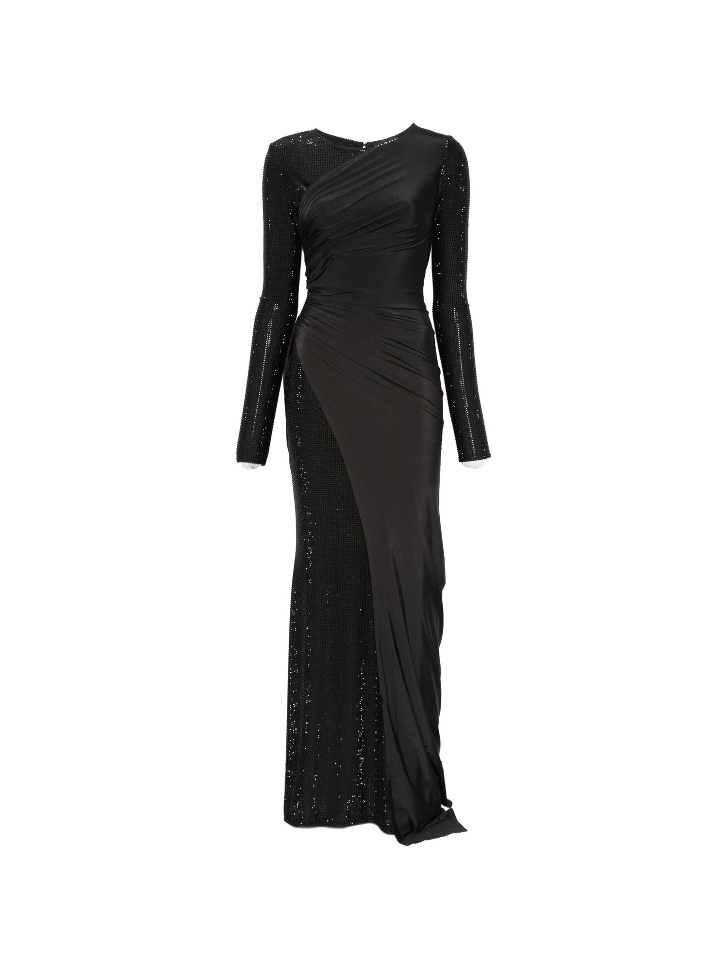 Платье Crystal-embellished draped dress