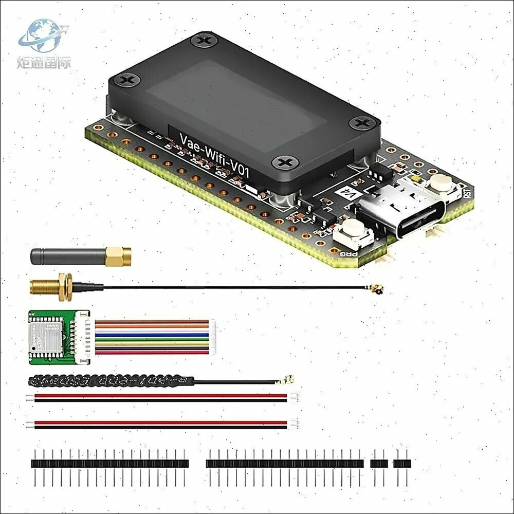Meshtastic Heltec V4 OLED GPS-Модуль Для Отладочной Платы LoRa 32 V4 С Питанием