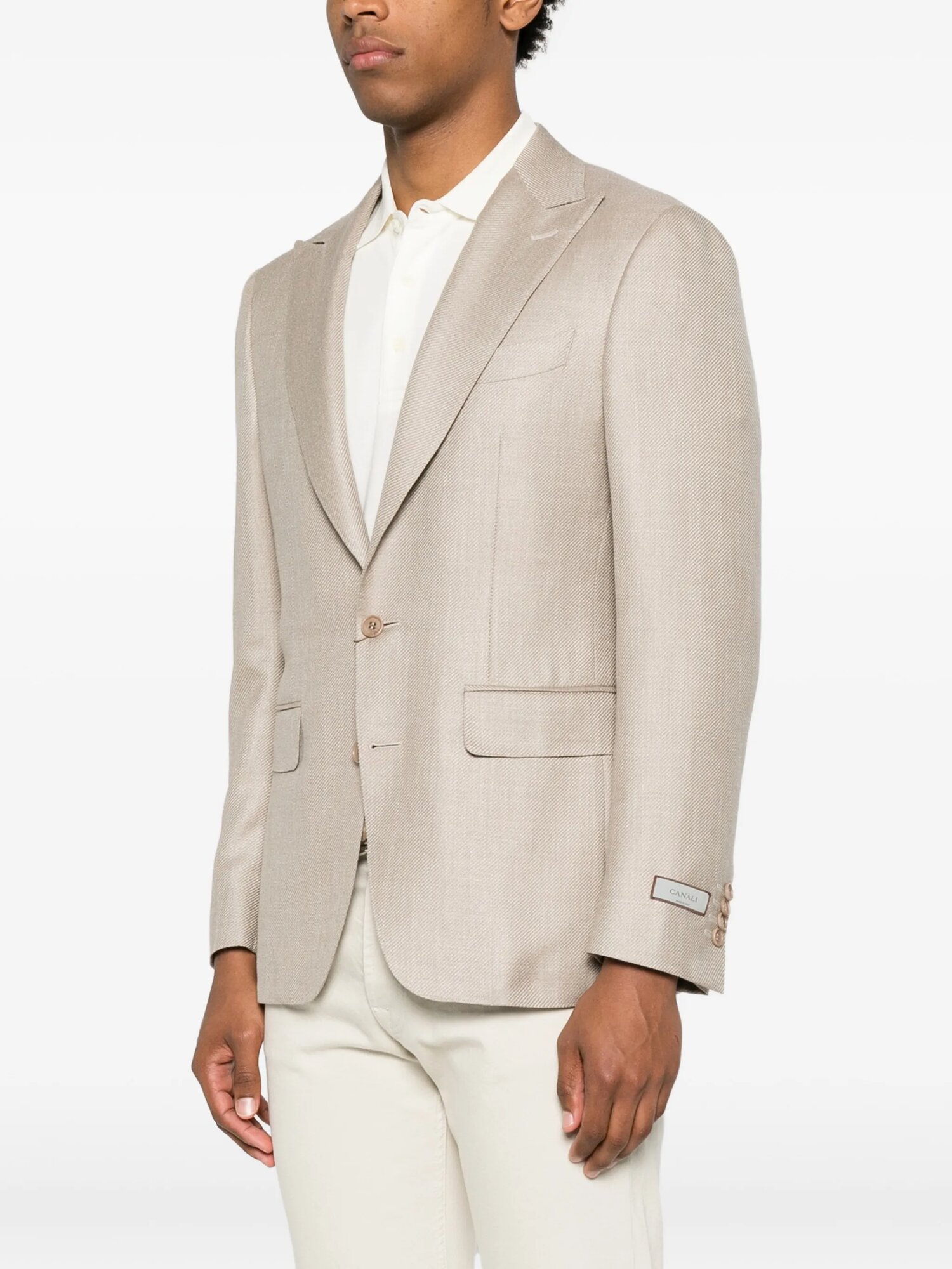 Пиджак Canali Single-breasted blazer, размер 54, разноцветный — фото 1