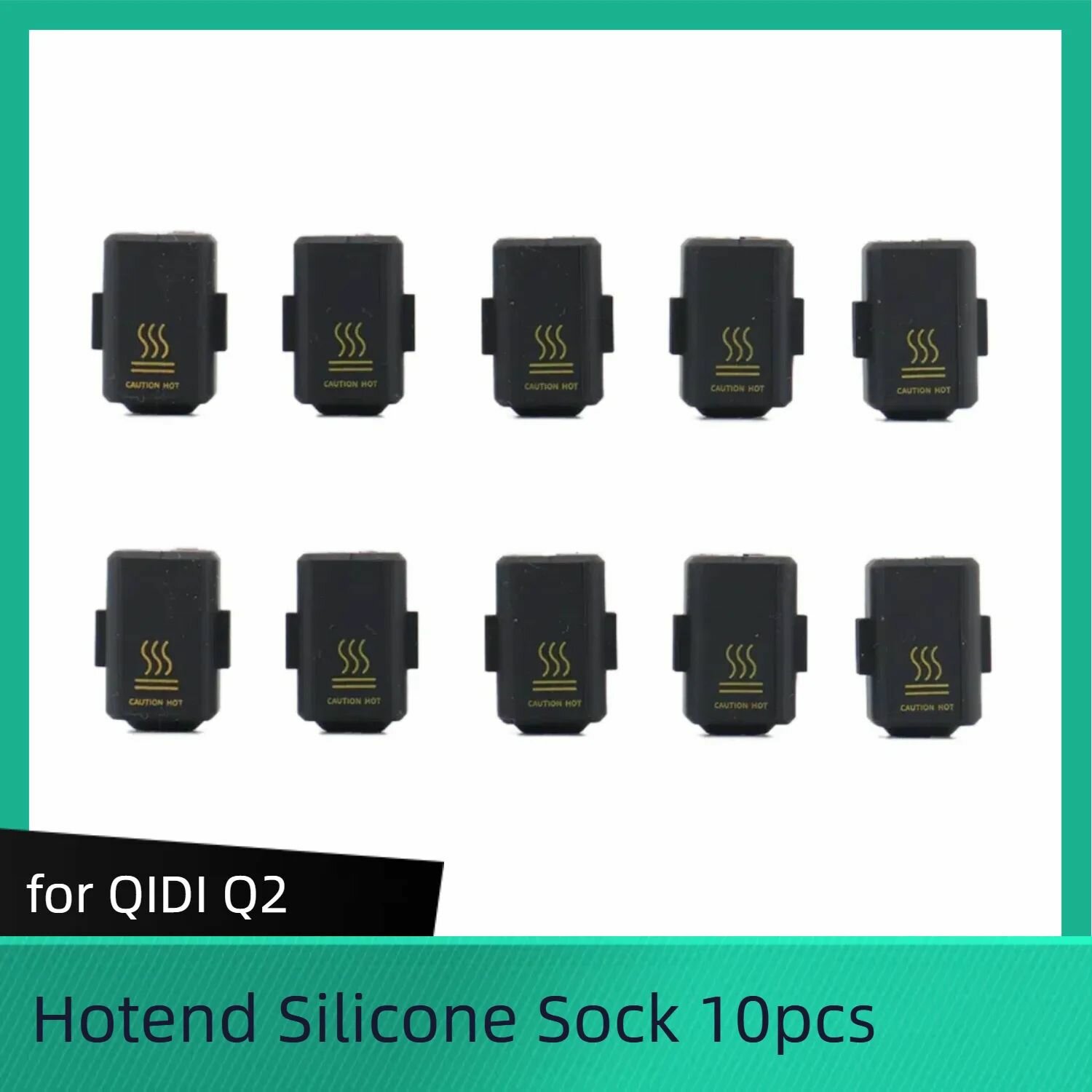 Силиконовые носки для Hotend QIDI Q2, 10 шт