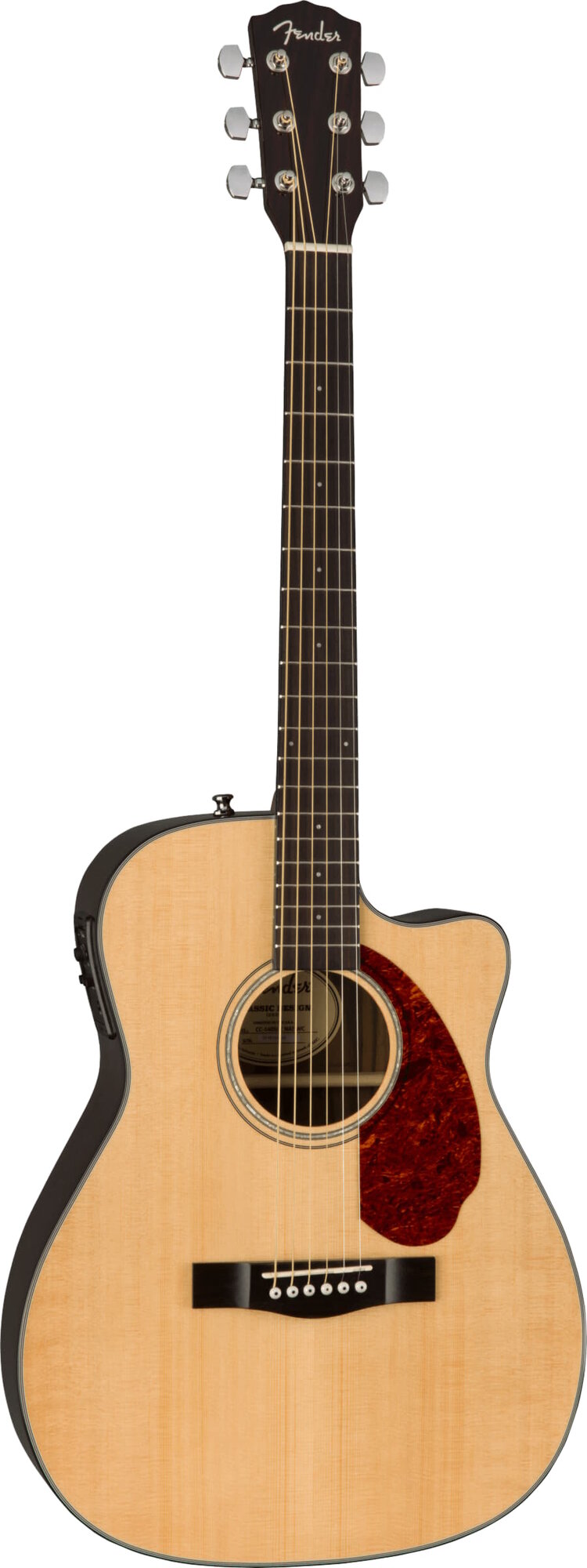 Электроакустическая гитара Fender Cc-140Sce Concert Natural с кейсом