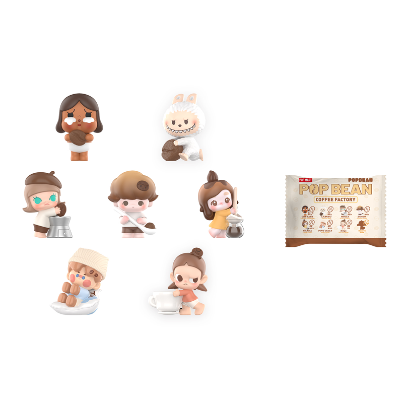 Фигурки-сюрпризы POP MART POP BEAN Coffee Factory