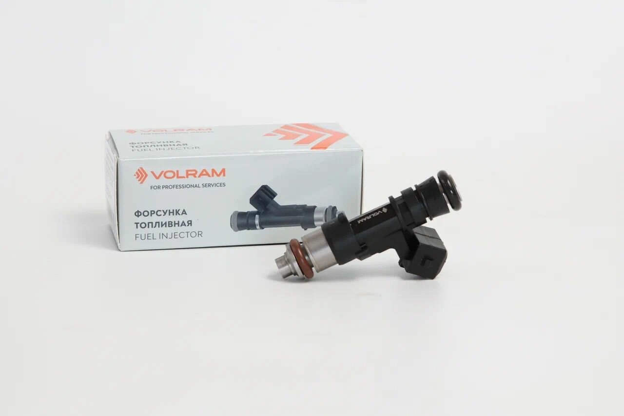 Форсунка Топливная дляВАЗ-2112 V1,6 8КЛ. Volram тонкая 2110, Калина (аналог Bosch 0280158017)