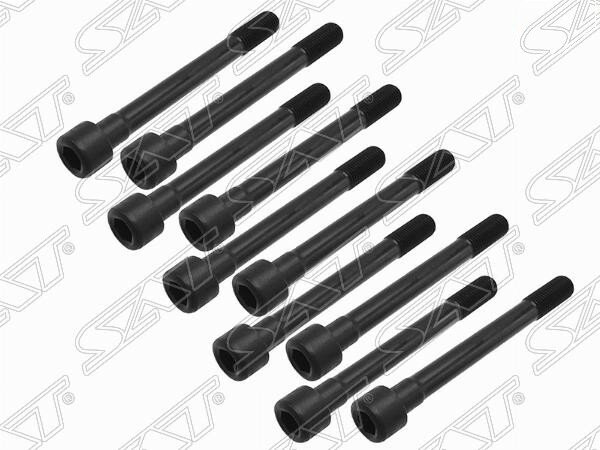 Болт ГБЦ комплект SAT ST-117-0083 Hyundai G4FK/G4ED/G4EE/G4EC/G4EB