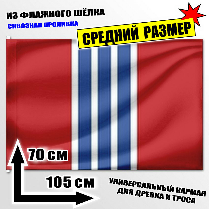 Флаг средний Руднянского района 105x70 см