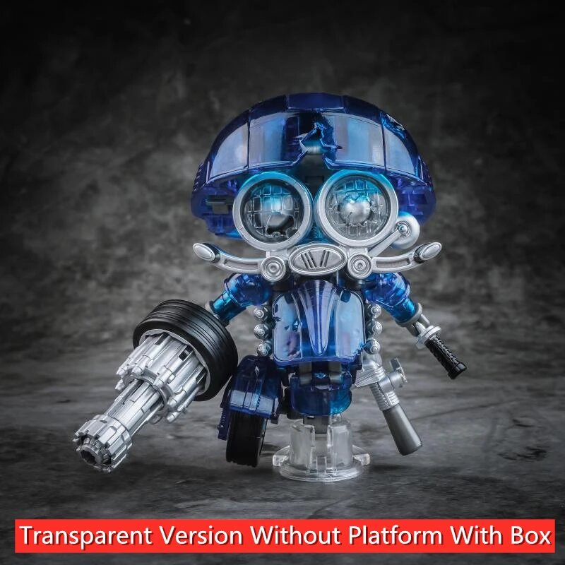 Трансформер WJ VM-02 Sqweeks, Синий, Transparent Version
