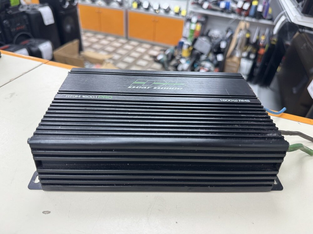 Усилитель моноблок Apocalypse Deaf Bonce ATOM 1600.1PRO б\у, уценка.