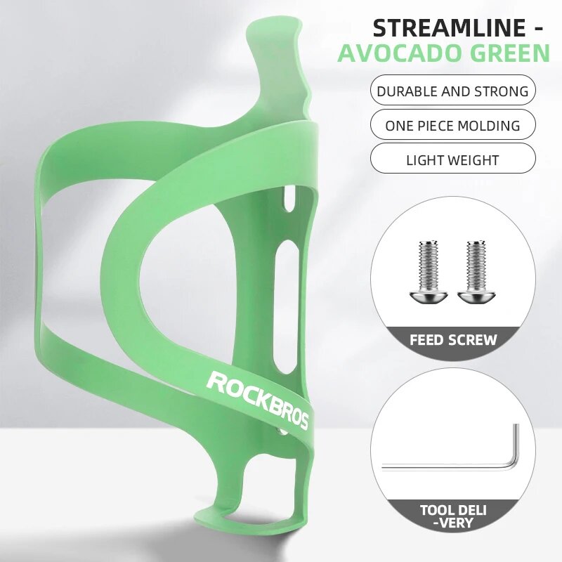 ROCKBROS Держатель для бутылки Avocado Green