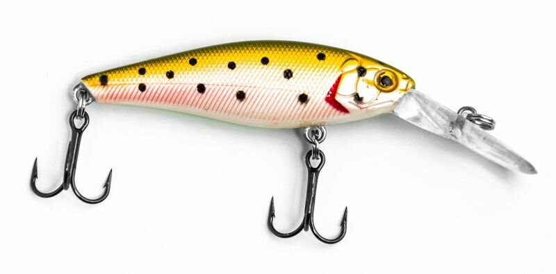 Воблер RUBICON DEEP AIM-MINNOW S, 58мм, 7гр, заглубление 0-1.5m, S13