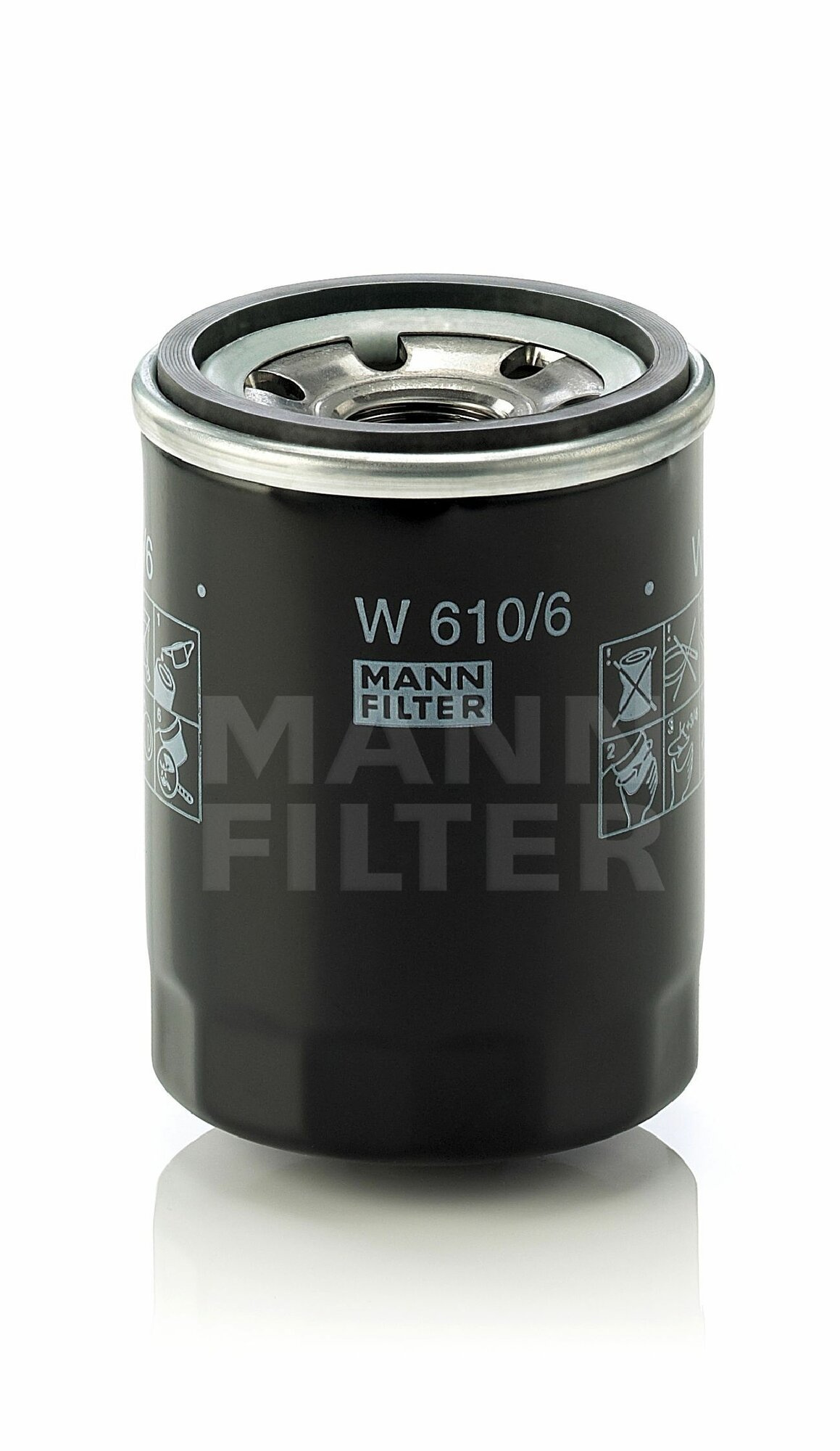 Фильтр масляный MANN W6106