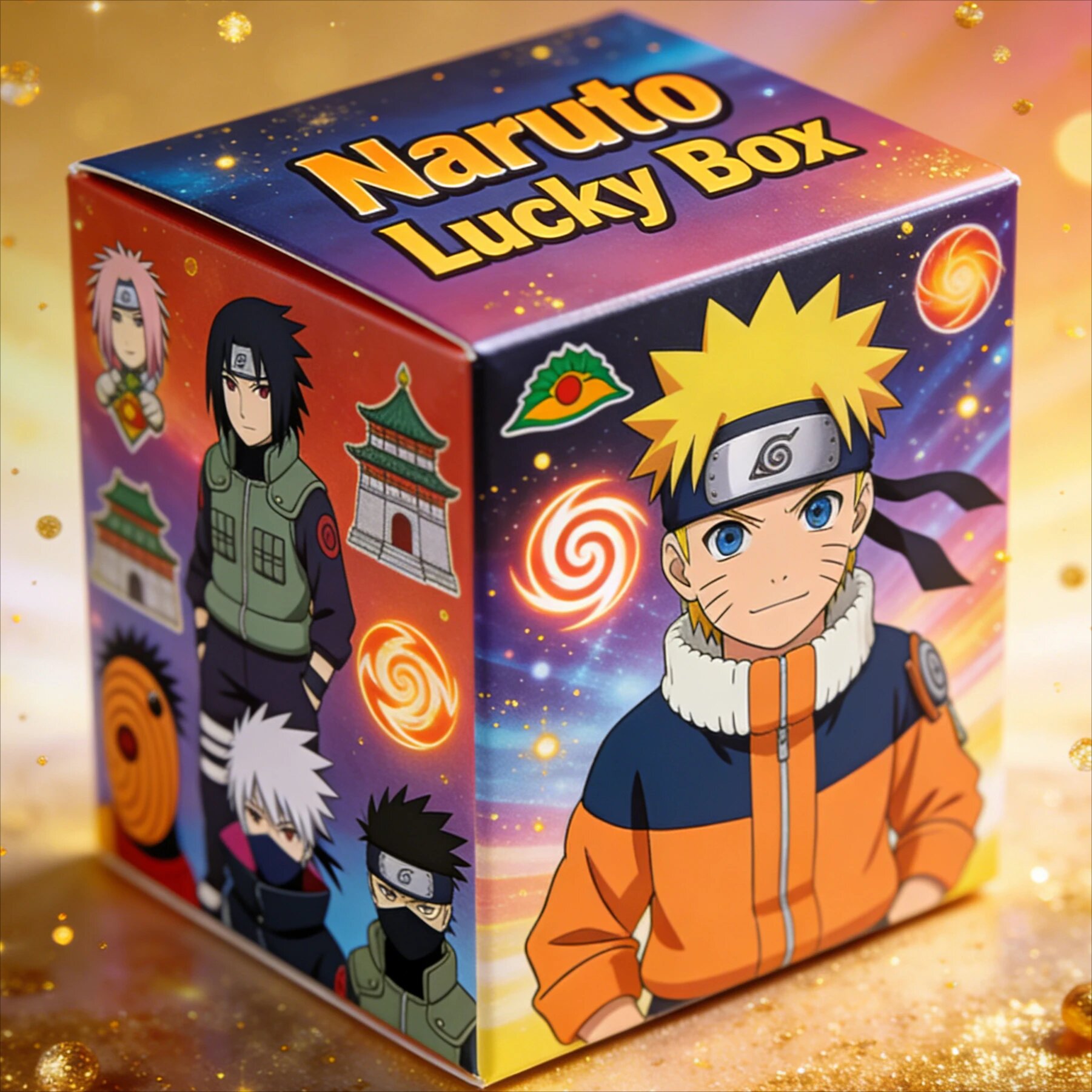 Коллекционные фигурки Наруто Bandai MINISO