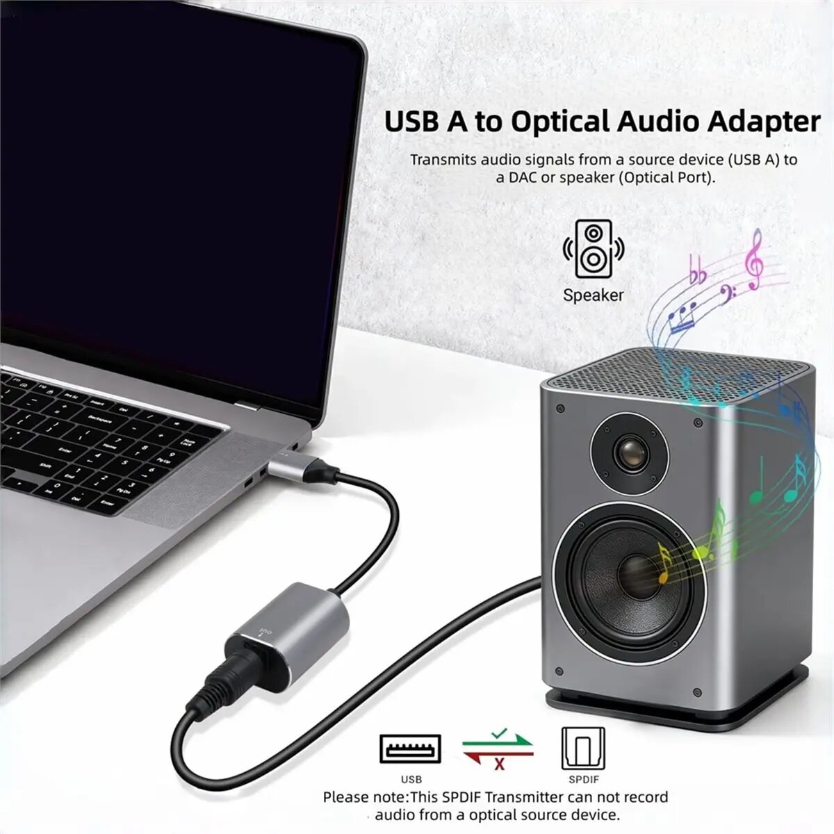 USB-Toslink адаптер ABGQ — фото 1