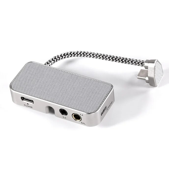 USB-ЦАП/усилитель для наушников ddHiFi TC44Grip silver, с поддержкой DSD