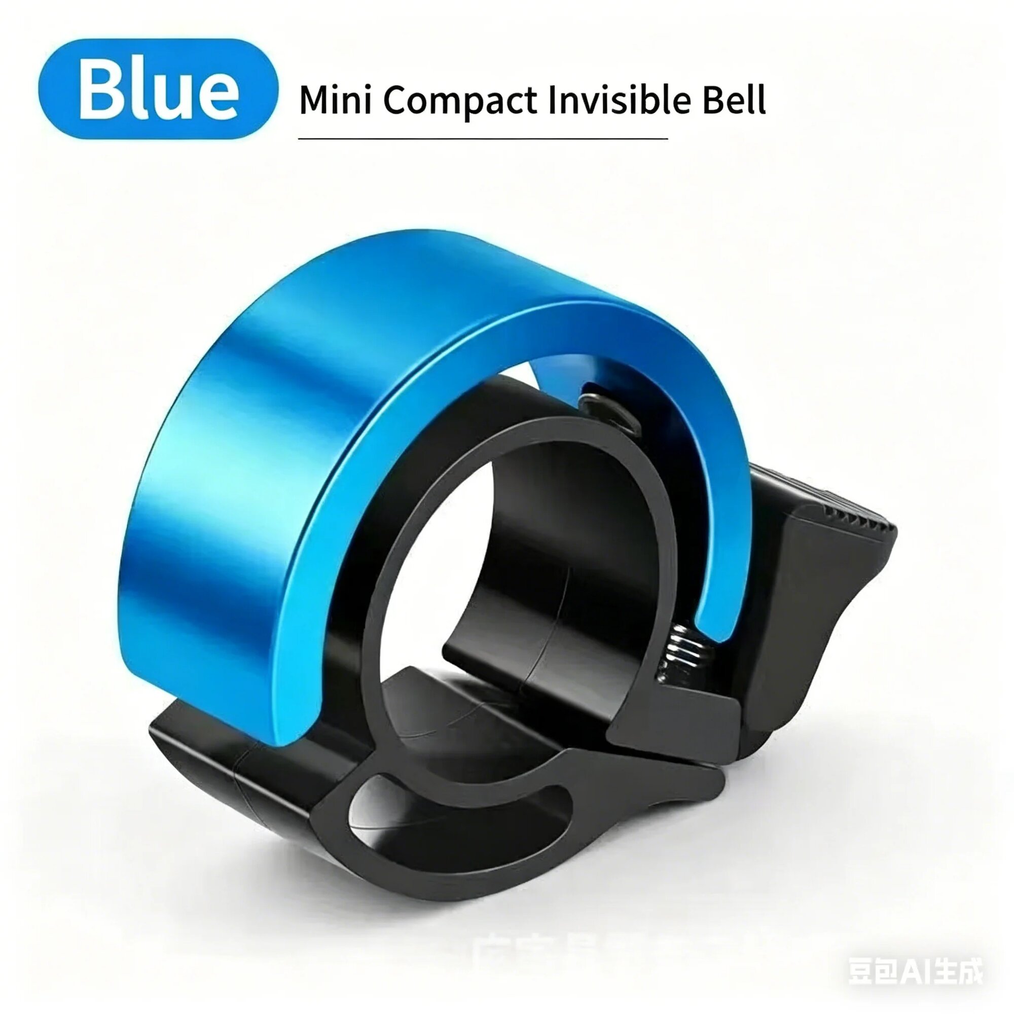 Металлический звонок для велосипеда MTB Синий, Blue