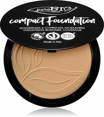 Тональный крем PuroBIO Cosmetics Compact Foundation, оттенок 03, 9 г