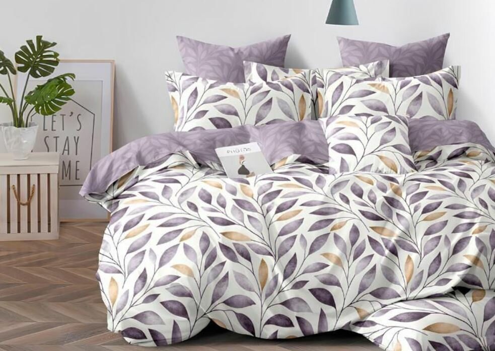 Комплект постельного белья CLEO Pure Cotton 15/012-PCE, поплин