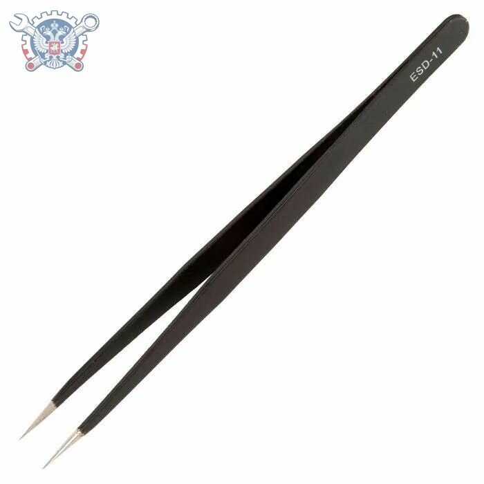 Пинцет прецизионный антистатический ESD-11