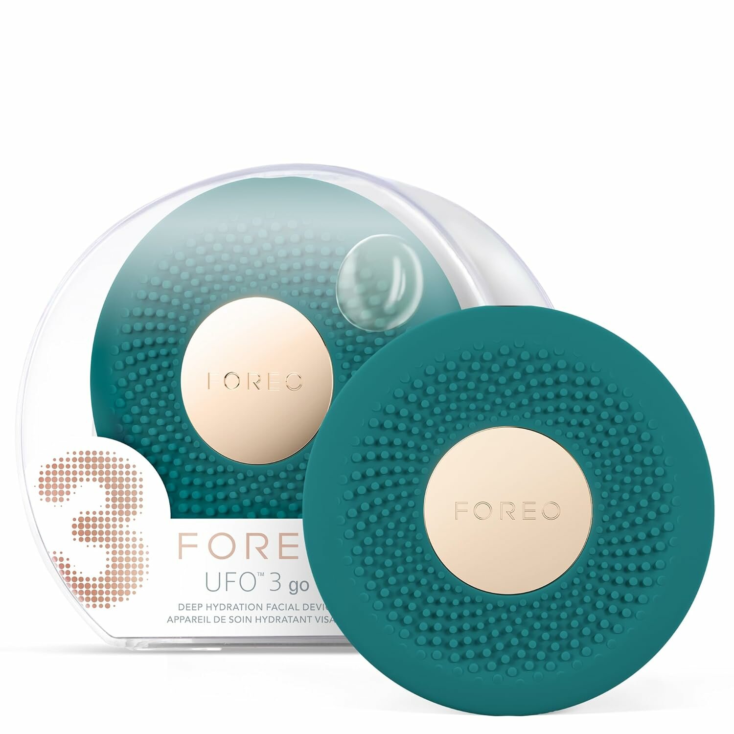 Foreo UFO 3 Go Звуковое устройство, ускоряющее действие маски UFO 3 Go, Evergreen