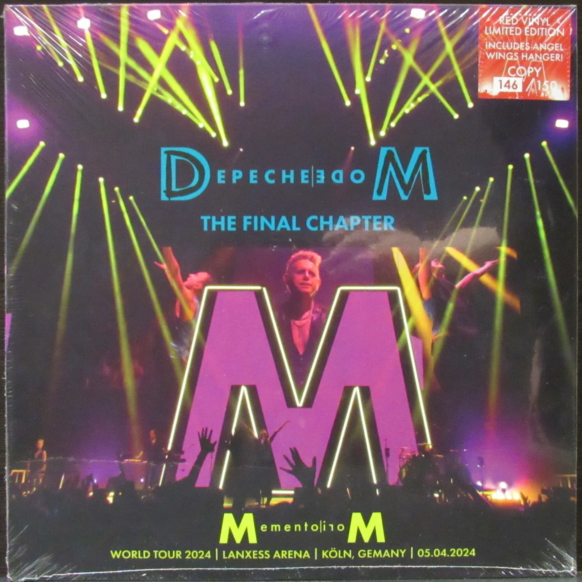 Depeche Mode "Виниловая пластинка Depeche Mode Final Chapter Memento Mori World Tour 2024 Koln - Red"