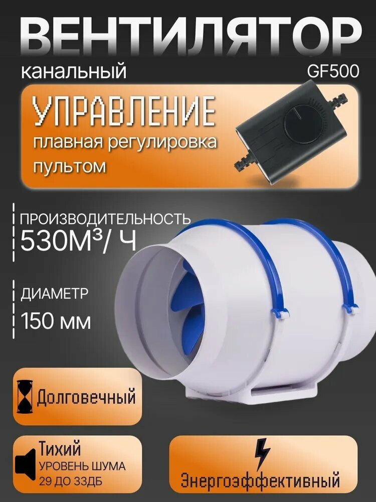 Вентилятор канальный