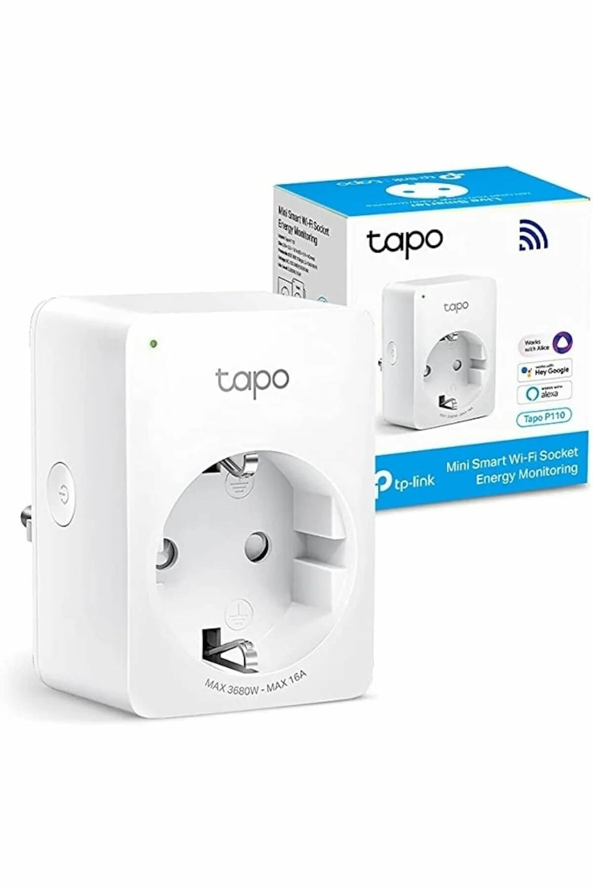 Umnaya mini wi fi rozetka tapo p110