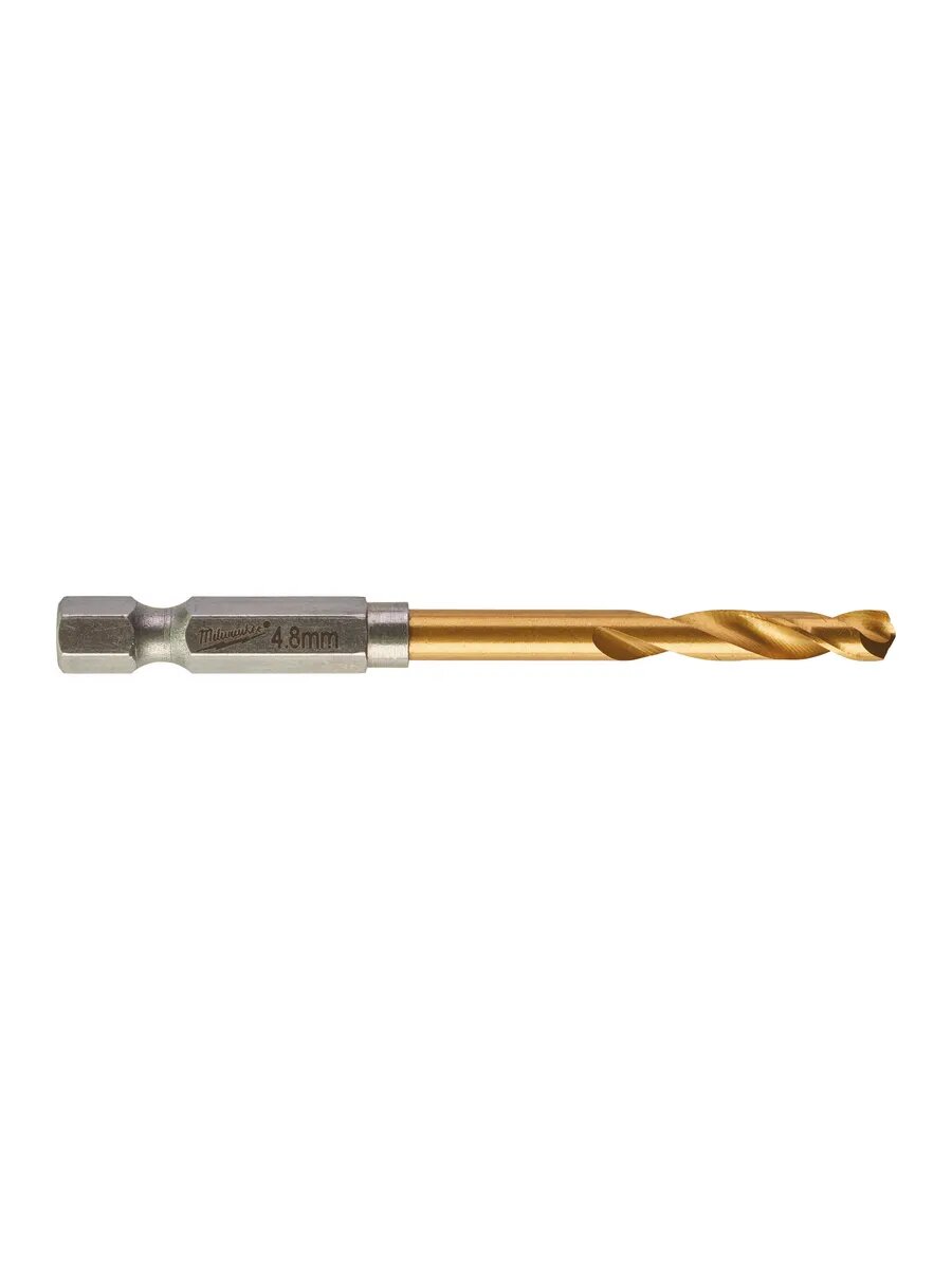 Сверло по металлу RedHEX HSS-TiN 4.8мм, 48894711