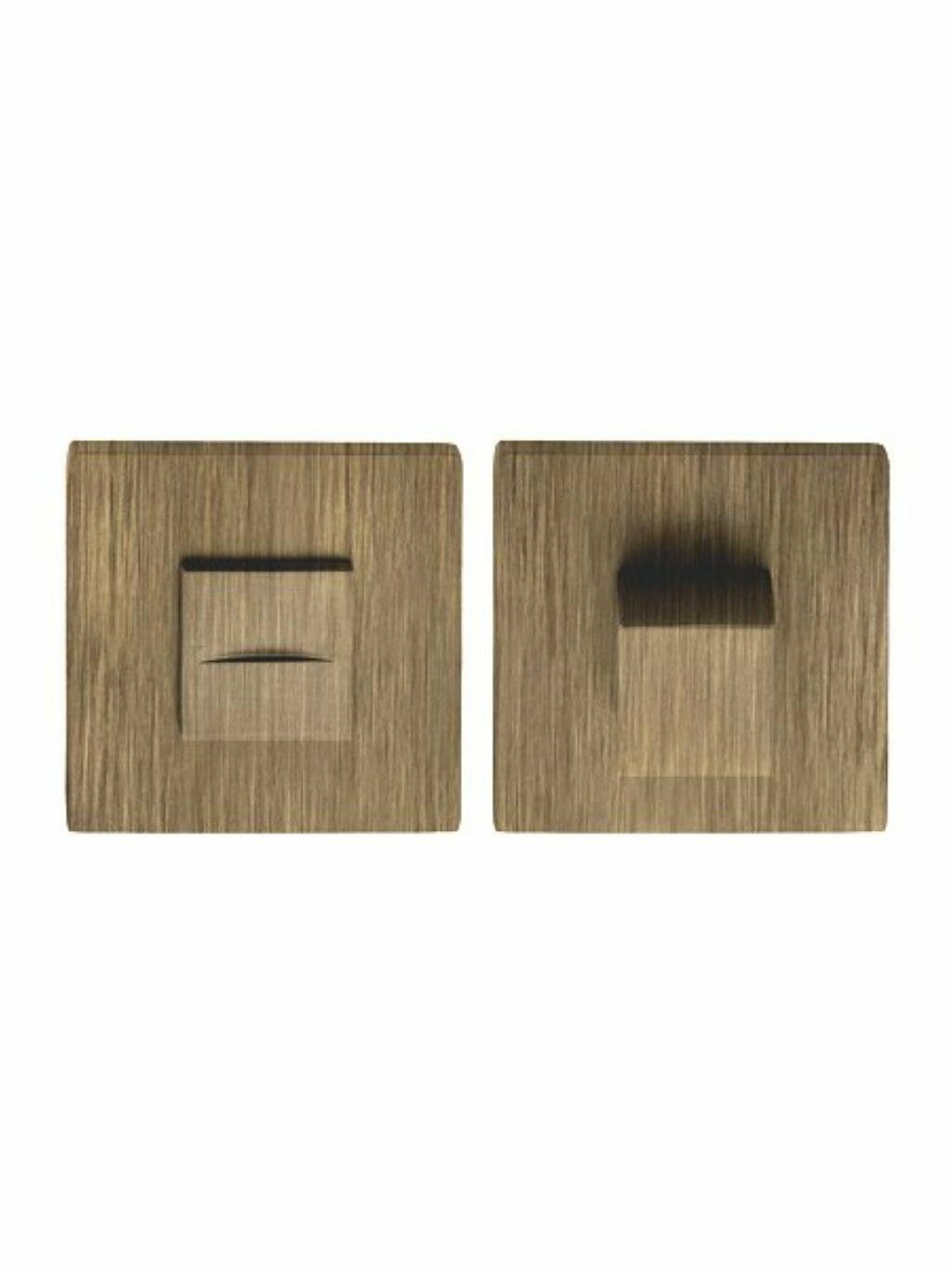 Фиксатор для межкомнатных дверей Code Deco Slim WC-3016-AB, цвет бронза, артикул 33657, надежная дверная фурнитура
