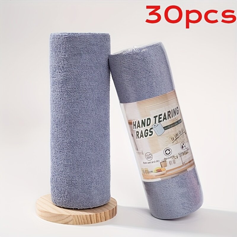 Тряпка, FXFHSZ, 30 шт, микрофибровая, для кухни, гостиной и спальни