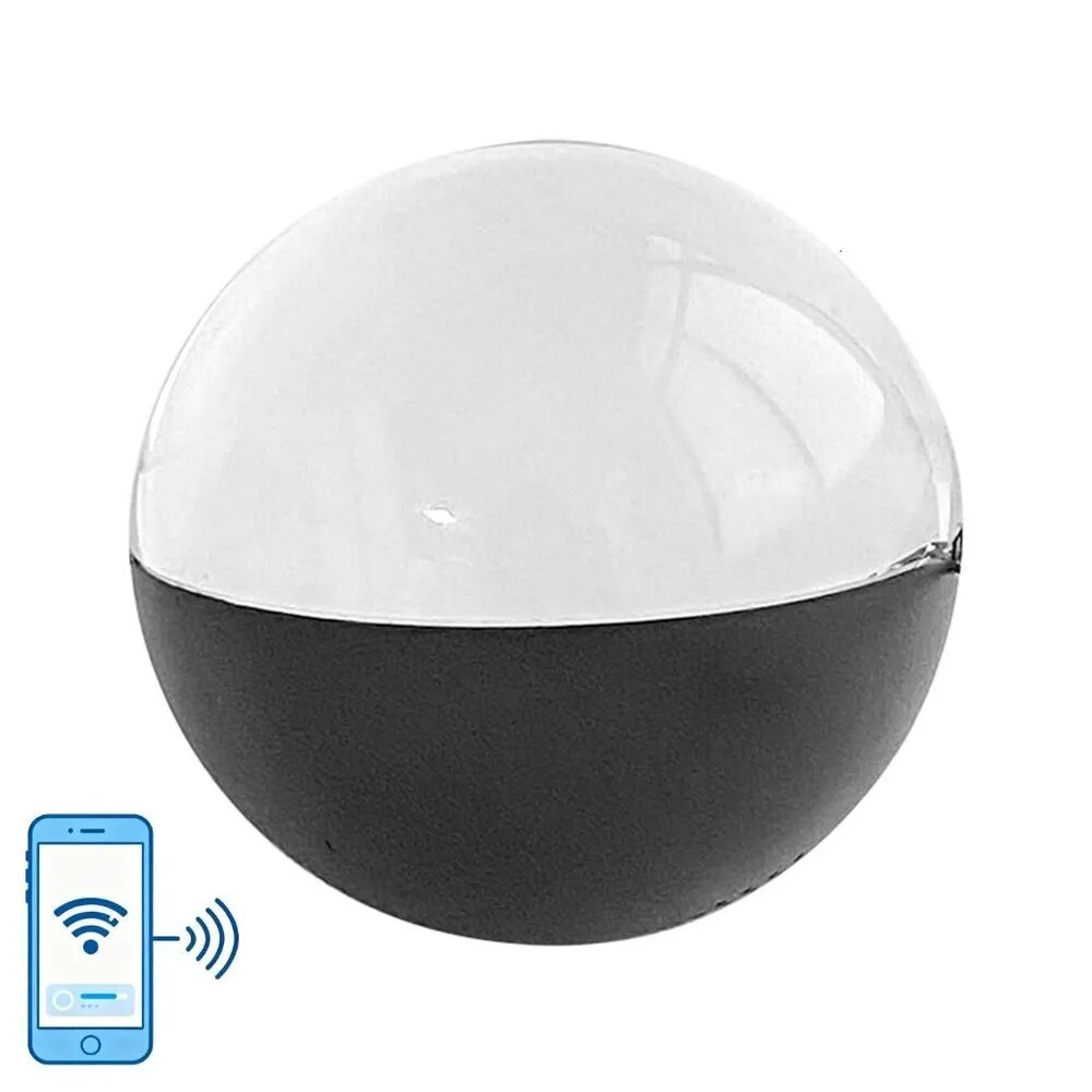 LumiOrb WiFi Crystal Balls Сфера для видео и фото с эффектом глубины, иммерсивный дисплей воспоминаний, Черный