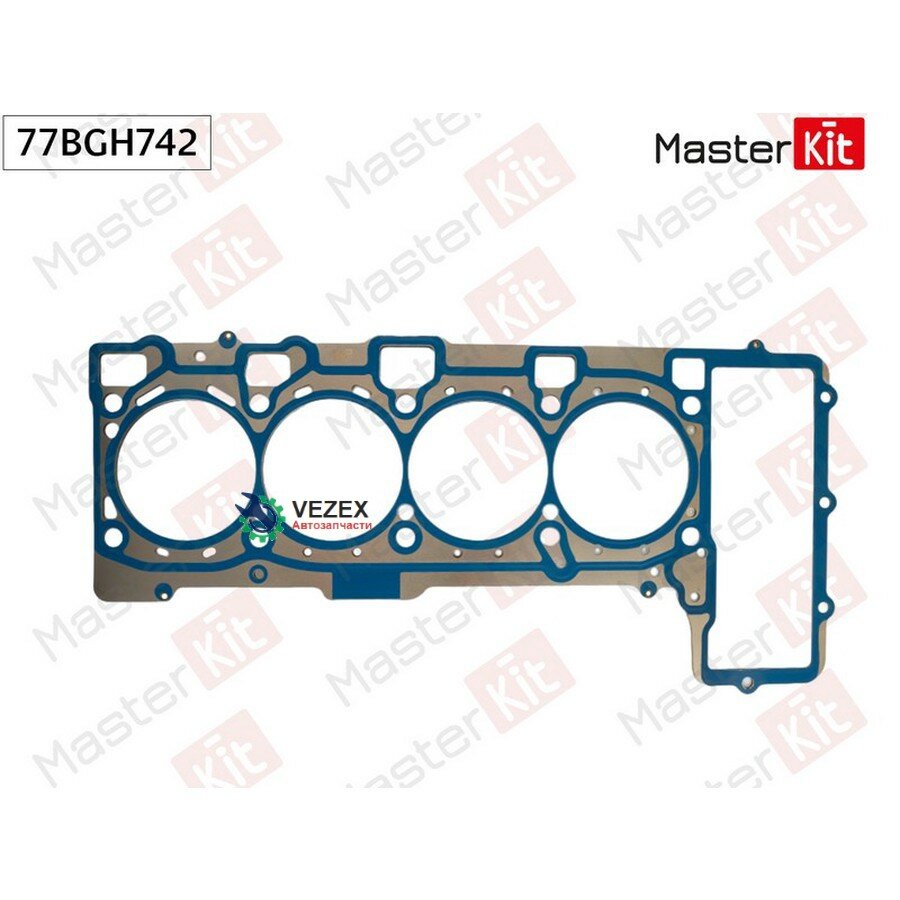 MASTERKIT 77BGH742 Прокладка ГБЦ Audi Q7 (4LB) BAR 77BGH742