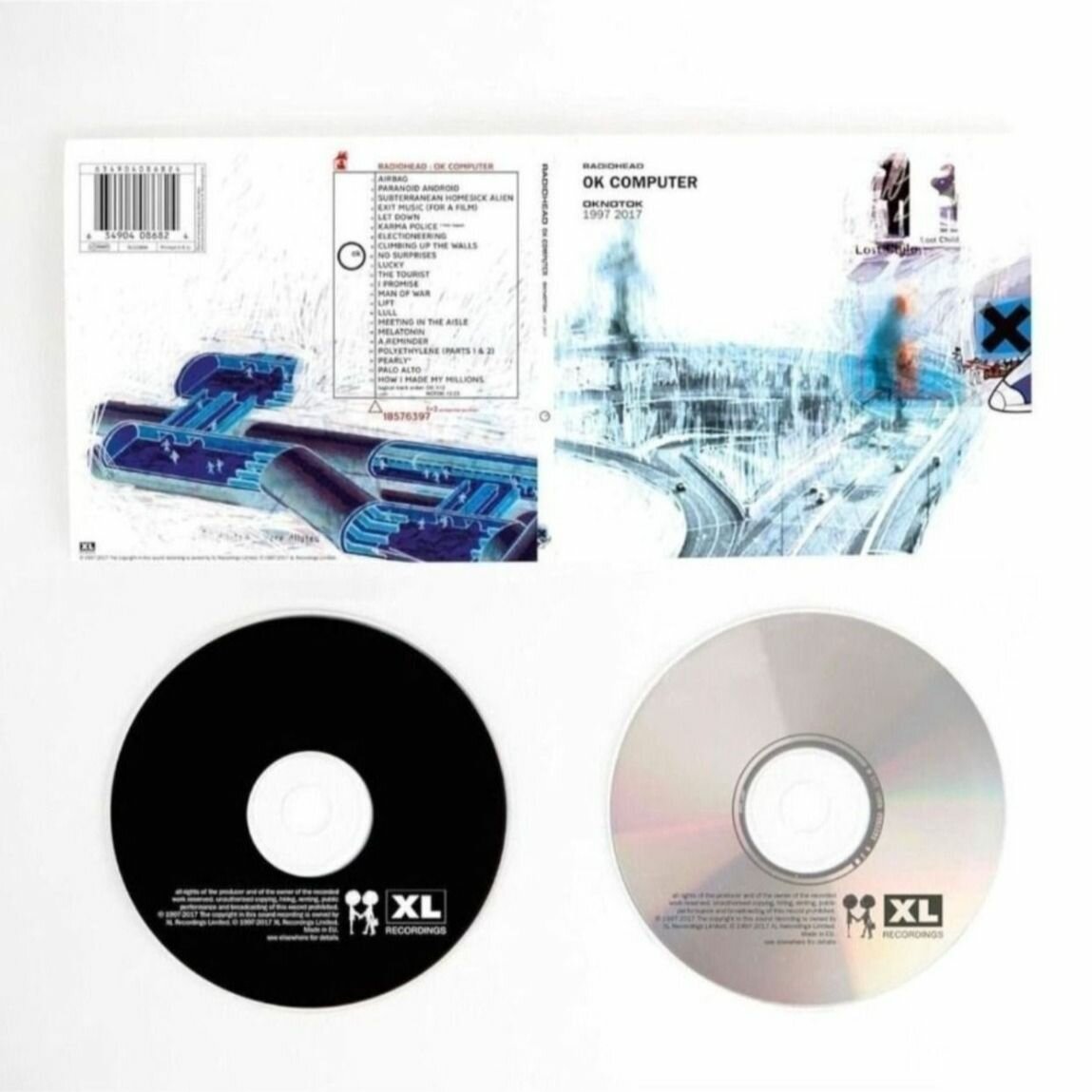 Музыка CD Radiohead - OK Computer OKNOTOK 1997 2017 2CD