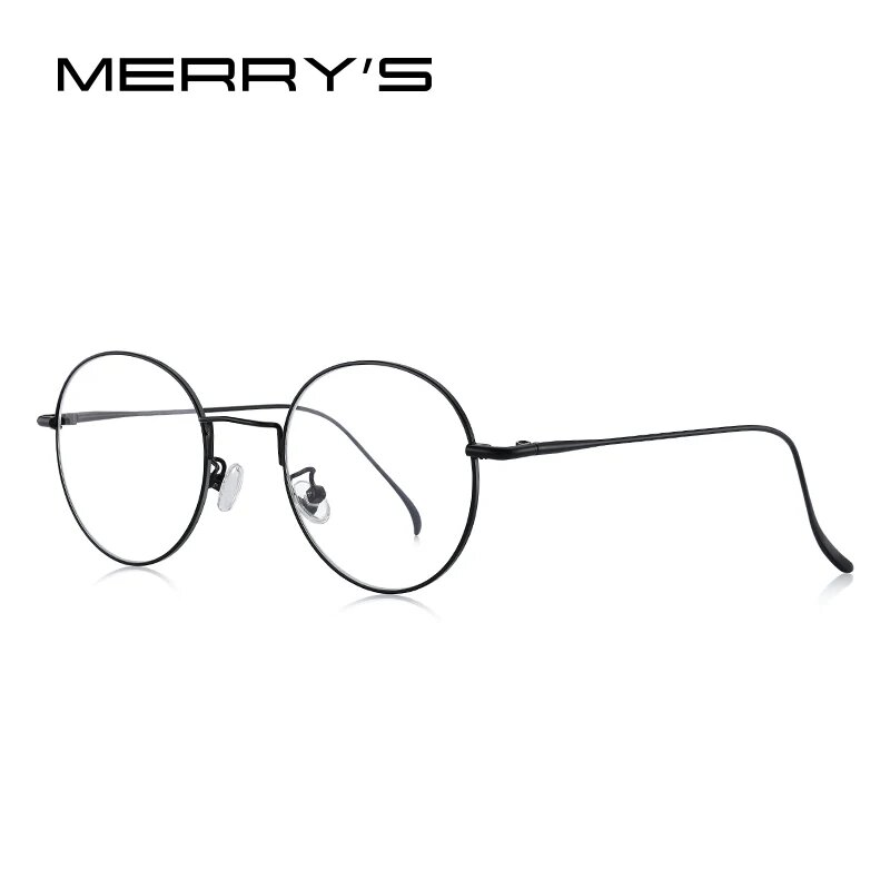 Женские круглые очки merry's, дизайнерские трендовые очки для близорукости, по рецепту, S8112N