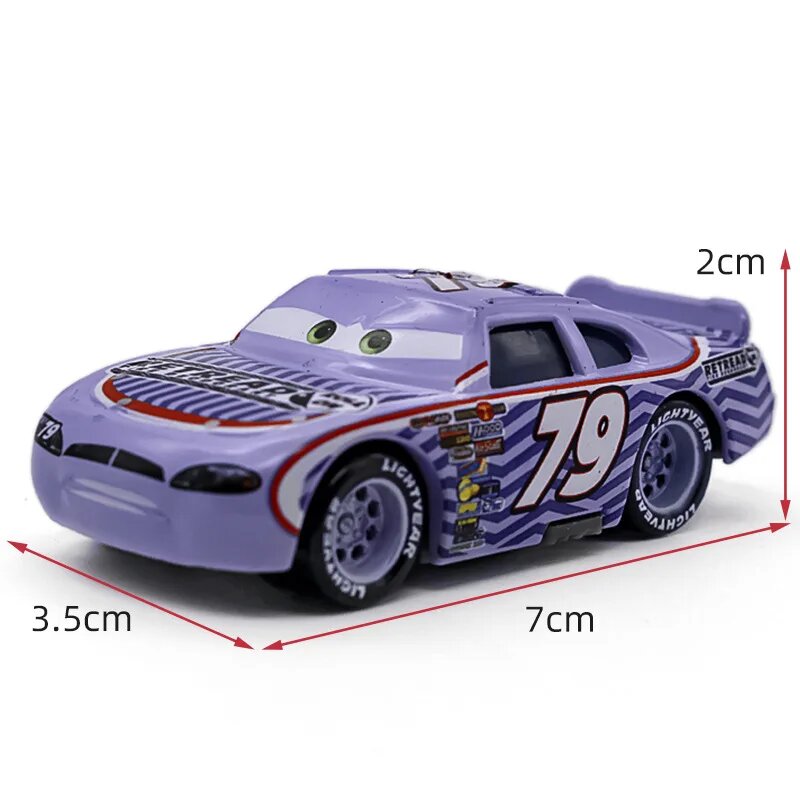 Коллекционная модель автомобиля Pixar Cars 3 Молния Маккуин TOPTOY 9