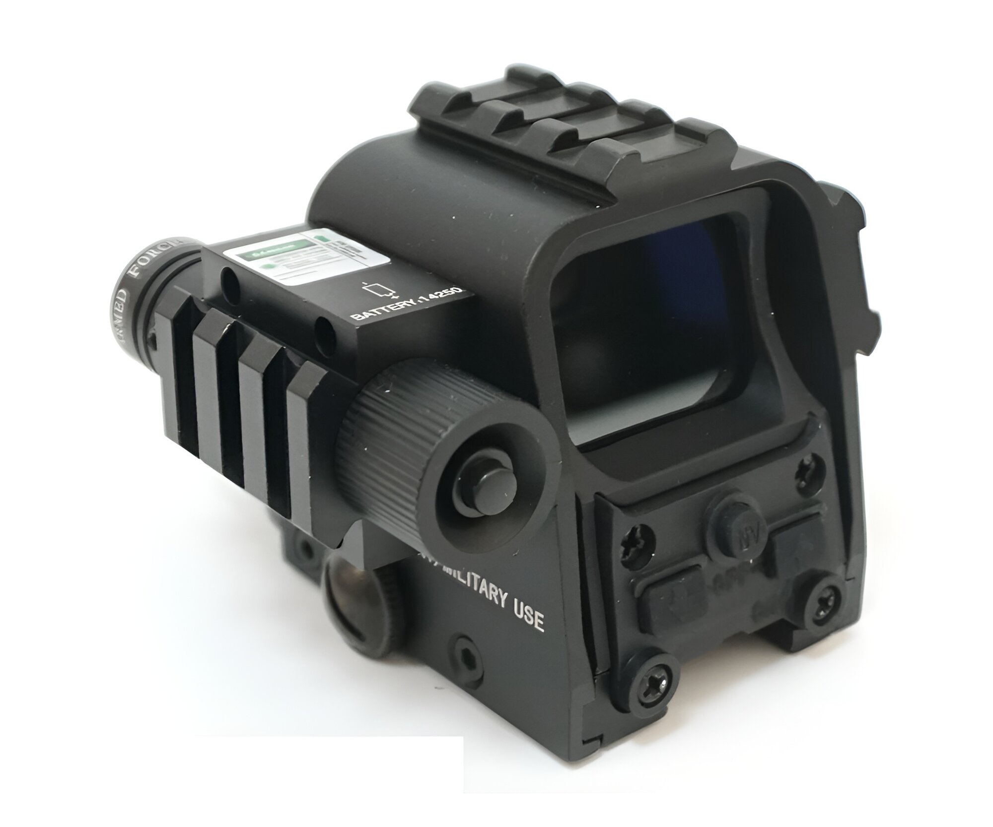 Коллиматорный прицел Eotech 553G с ЛЦУ и планками Weaver, черный