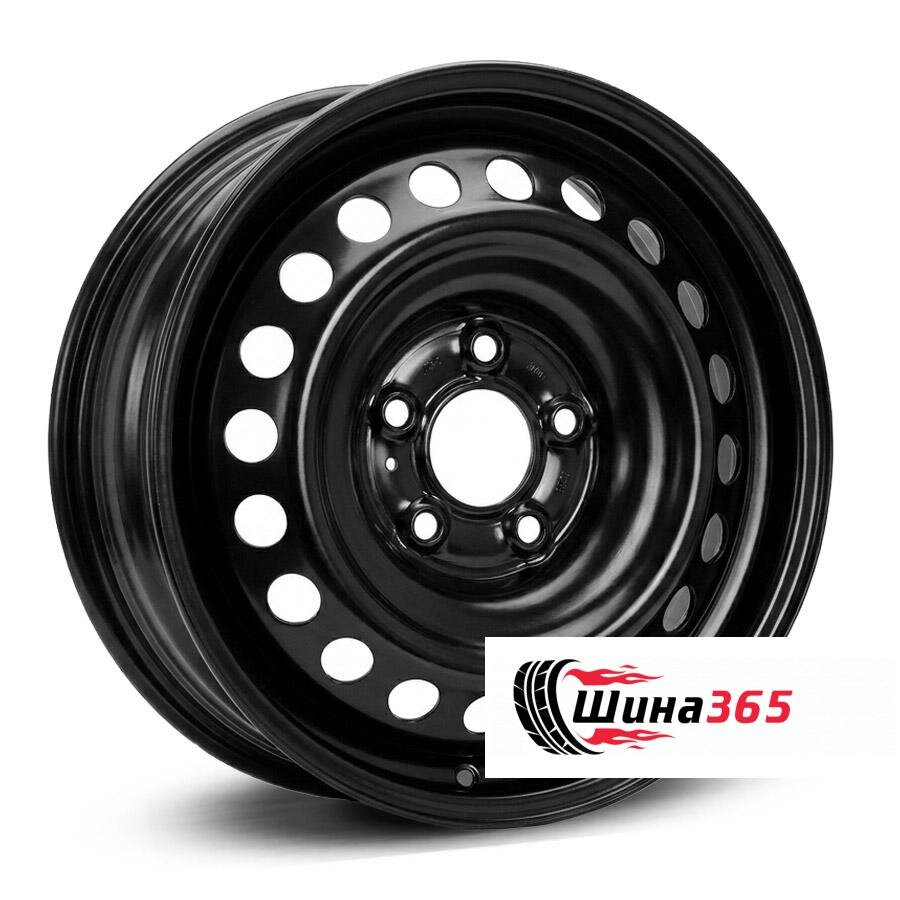 Штампованный колесный диск Magnetto 16016 Hyundai Creta 6R16 5*114,3 ET43 d67,1 Черный black
