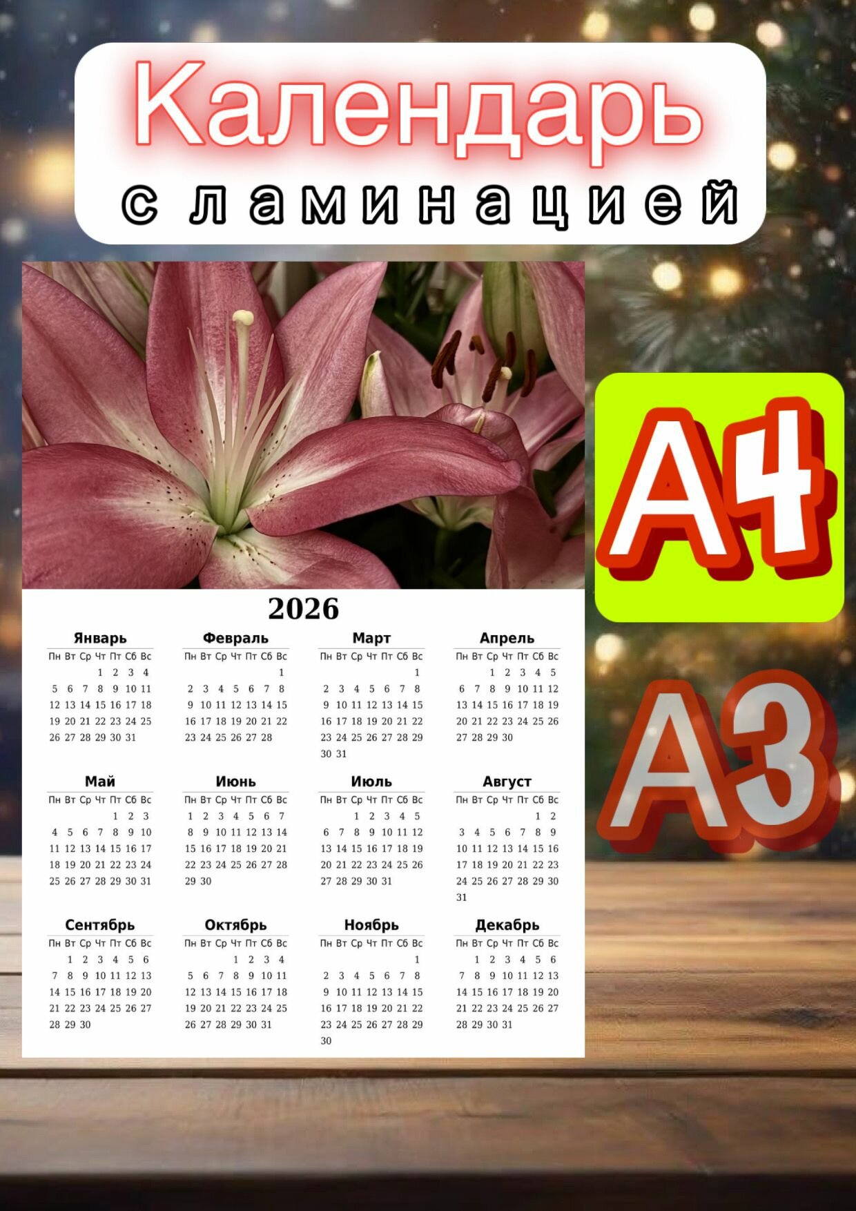 Календарь А4