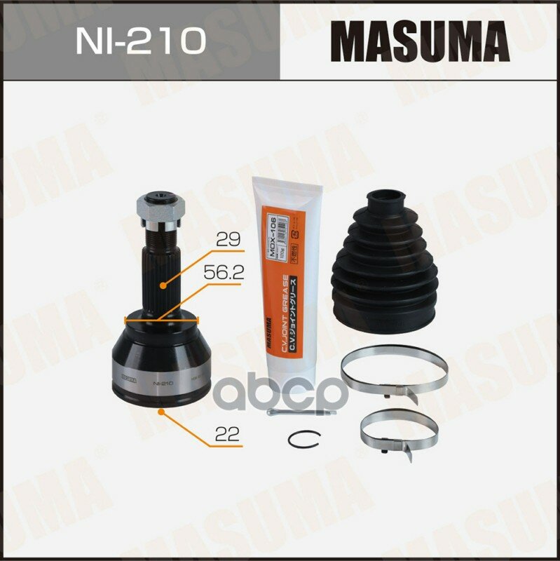 ШРУС Masuma арт. NI-210