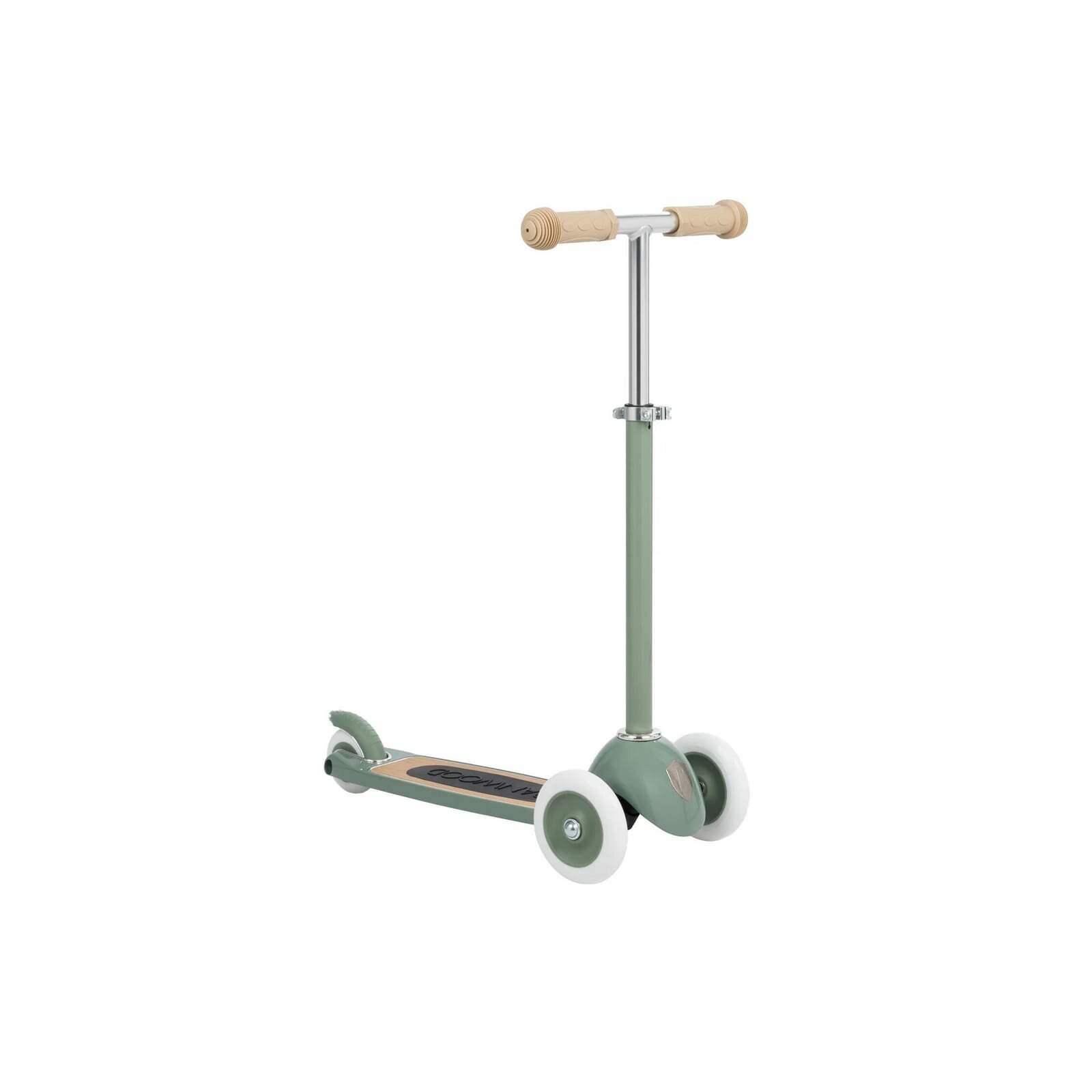 DECATHLON самокат Banwood, зеленый, трехколесный, грузоподъемность 50 кг