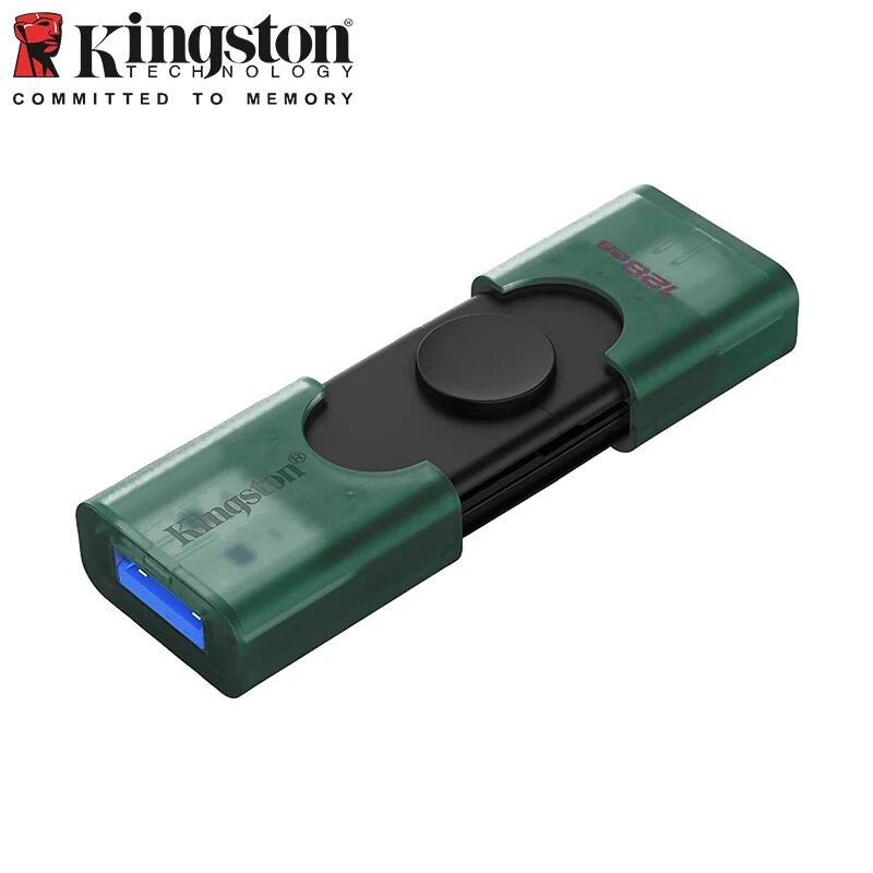 Kingston DataTraveler Duo USB-накопитель 128/256 ГБ 128 ГБ