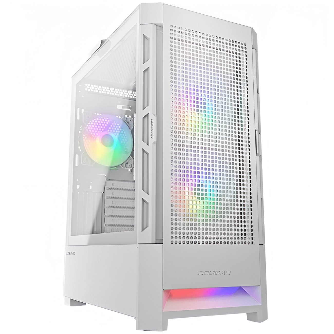 Корпус Midi-Tower COUGAR Airface RGB, E-ATX, белый (Airface RGB White)