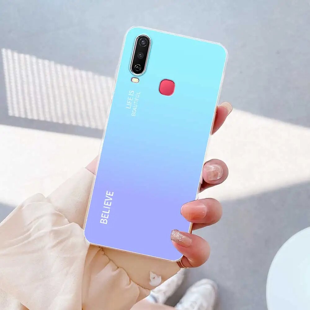 Чехол для Vivo 1904 Marble Clear, мягкий силиконовый чехол для телефона Vivo TM2007, For Vivo 1941