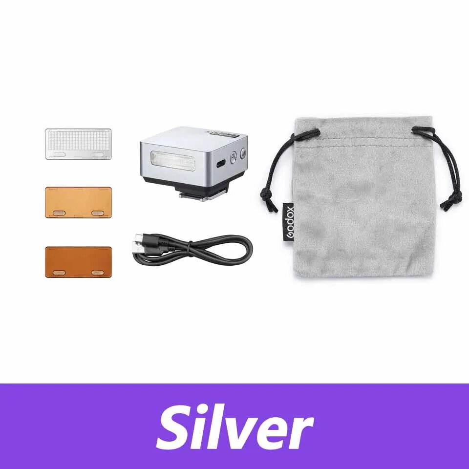 Godox IT20 R Мини-вспышка для Ricoh GRIII серебристый
