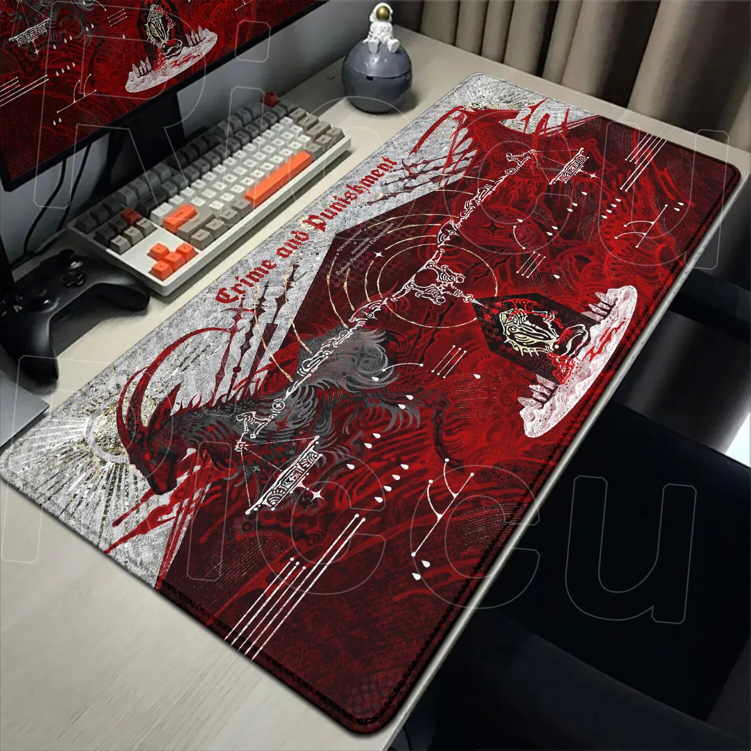 Коврик для мыши Riccu XXL готический 900x400x3mm, G-1