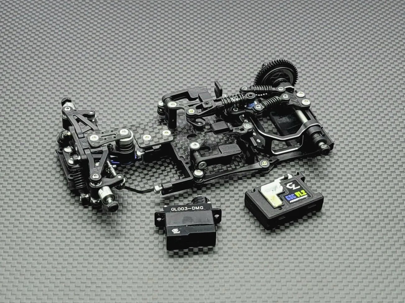 GL Racing GLR-GT шасси 1/28 Черный