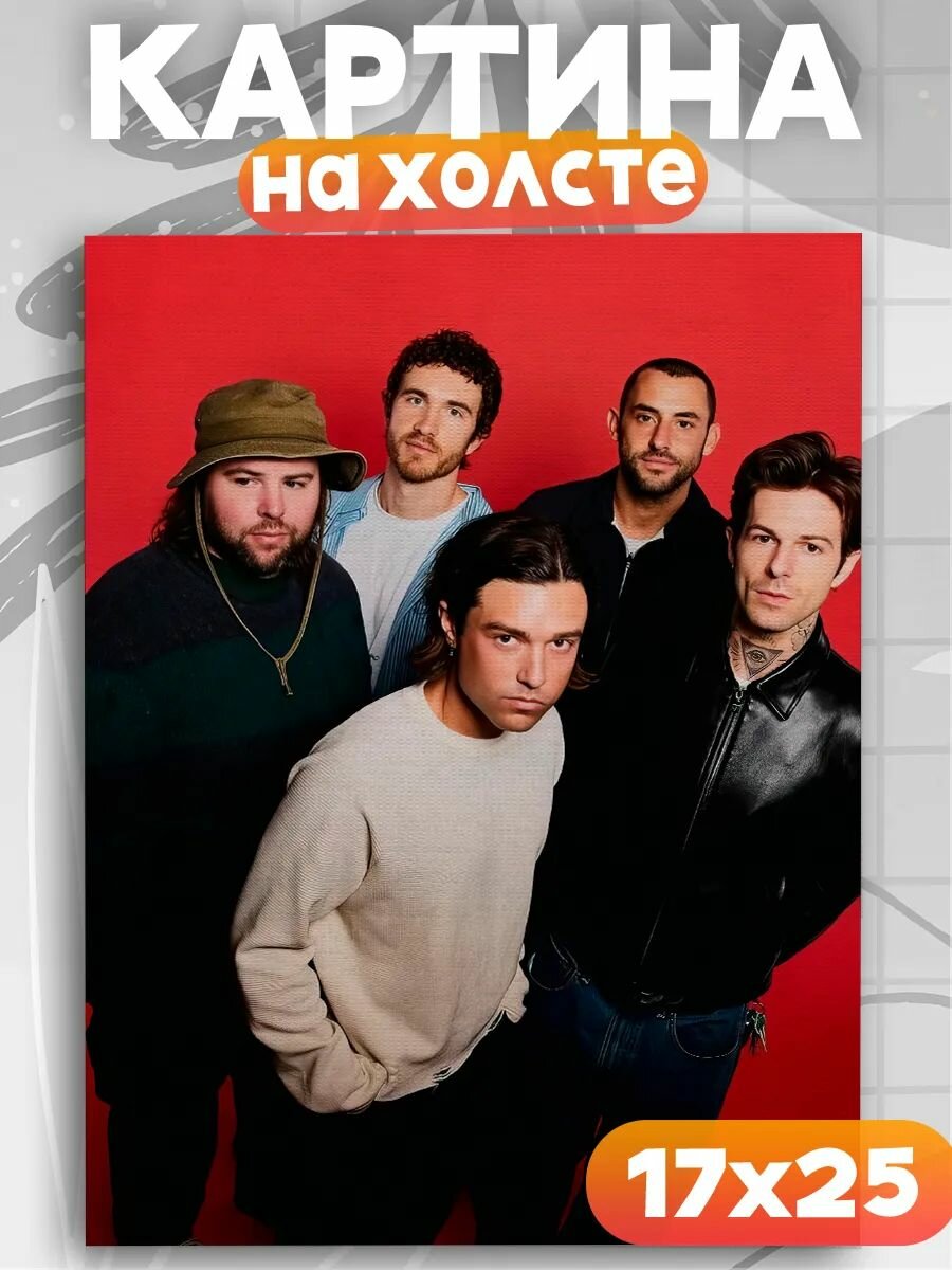 Картина на стену The Neighbourhood, на подрамнике, 1шт, 25х17 размер.