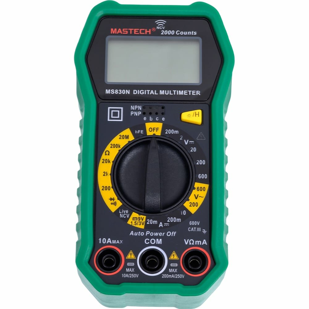 Цифровой мультиметр Mastech MS830N — фото 1